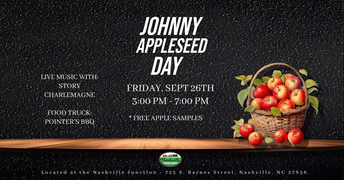 Johnny Appleseed Day at the Farmers Market - The Original Town of ...